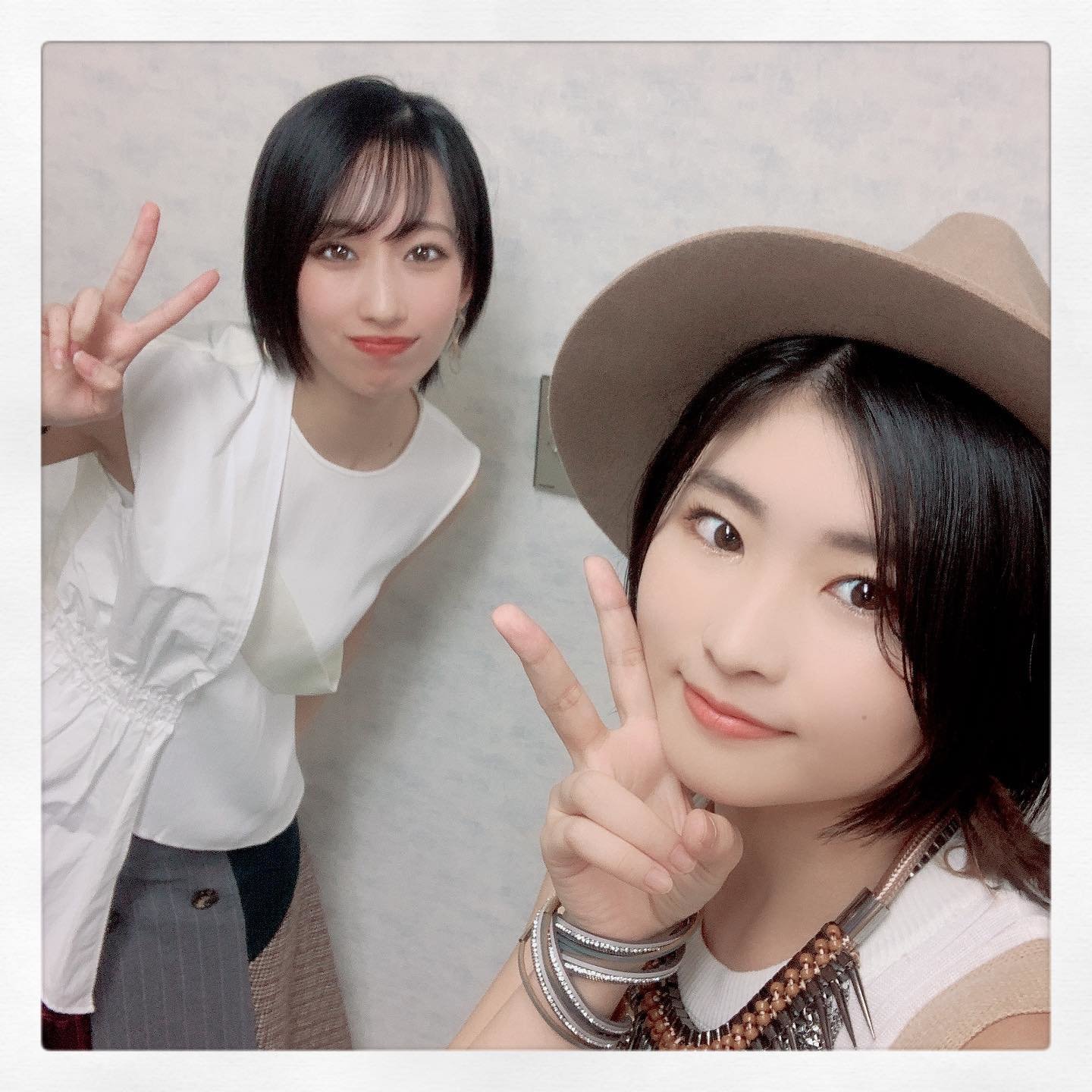 Kaga Kaede, Maeda Kokoro - Picture Board - Hello!Online