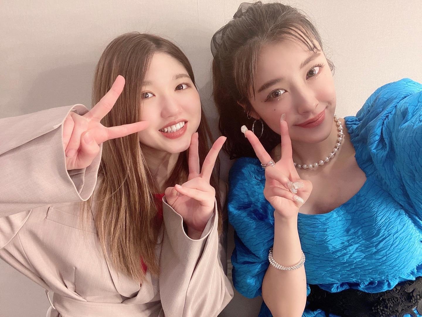 Natsuyaki Miyabi, Takeuchi Akari - Picture Board - Hello!Online