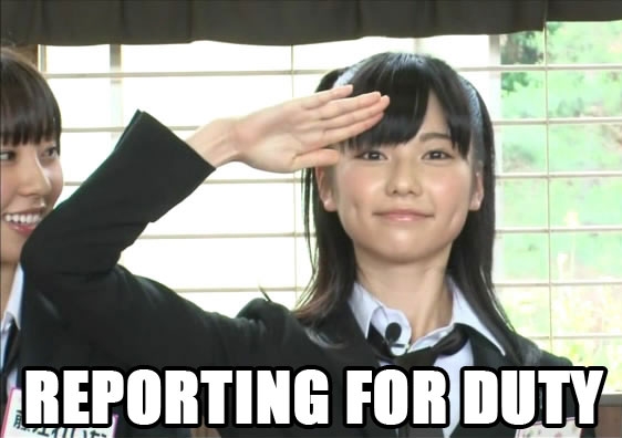 Reporting for duty~ - Paruru! - Gallery - Hello!Online